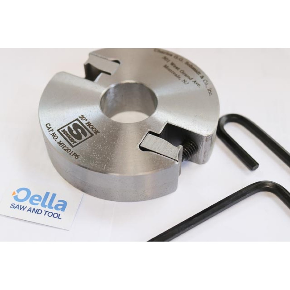 4 X 1 X 1 1/4 Moulder Head 20 degree hook - www.OellaSawAndTool.com