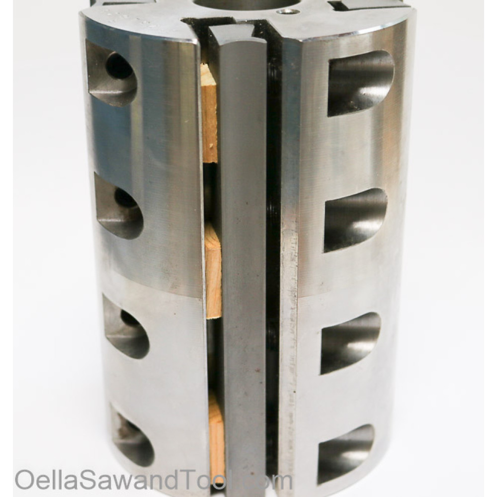 6" Corrugated back 4 knife molder shaper head for Stetson Ross, Mikron ...
