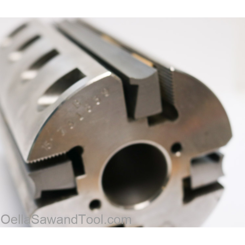 6" Corrugated back 4 knife molder shaper head for Stetson Ross, Mikron ...