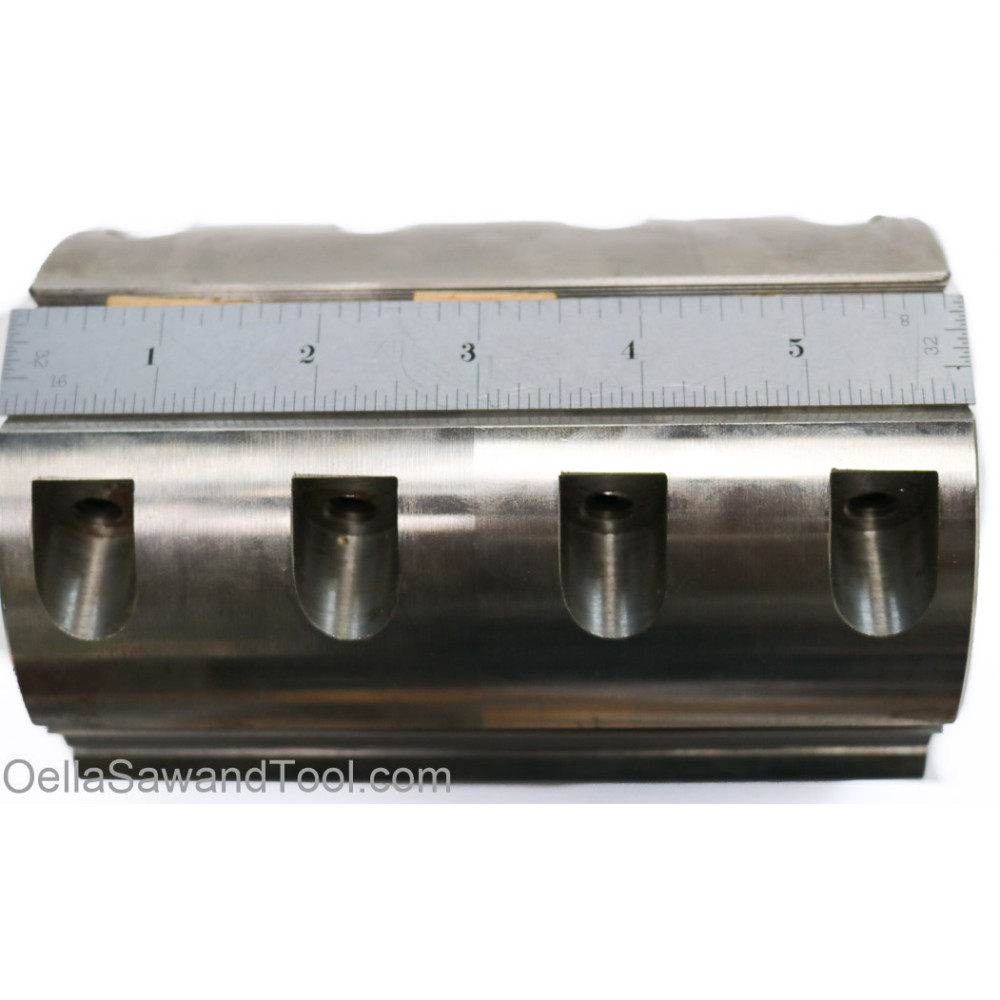 6" Corrugated back 4 knife molder shaper head for Stetson Ross, Mikron ...