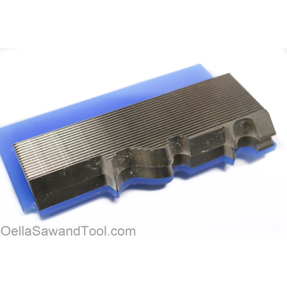 M2 corrugated back shaper knives 7/8" x 3-15/16" apron / casing