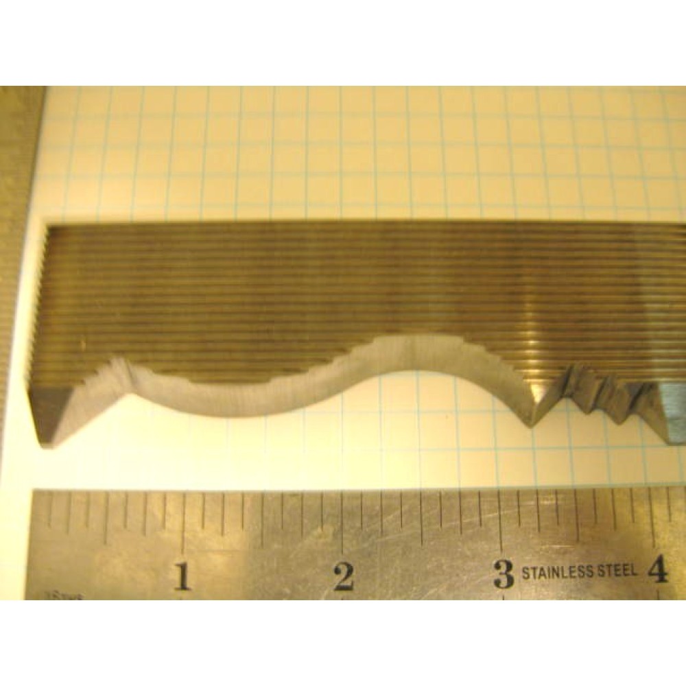 M2 corrugated back molding knives 3/4 x 3-7/8" crown molding - www ...