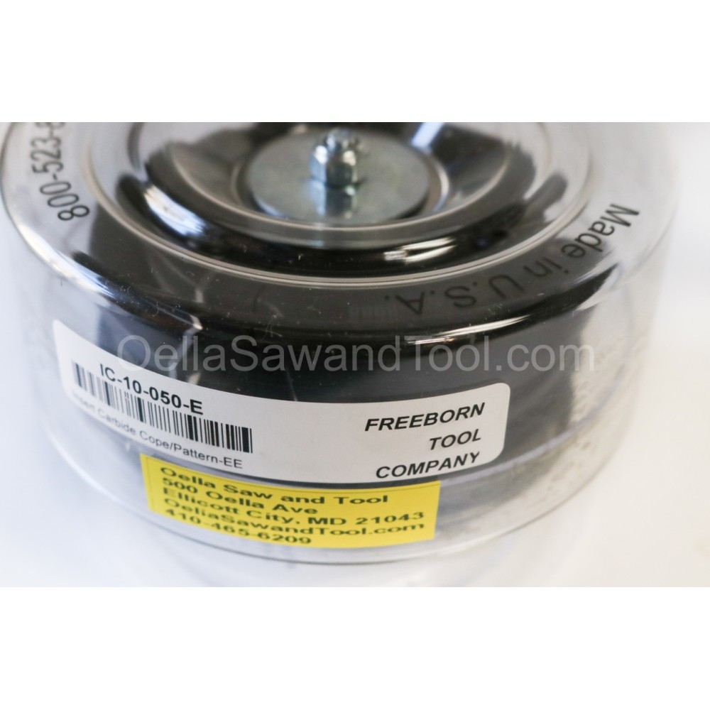 Freeborn IC-10-050-Eased, Cope & Pattern Insert Cutters
