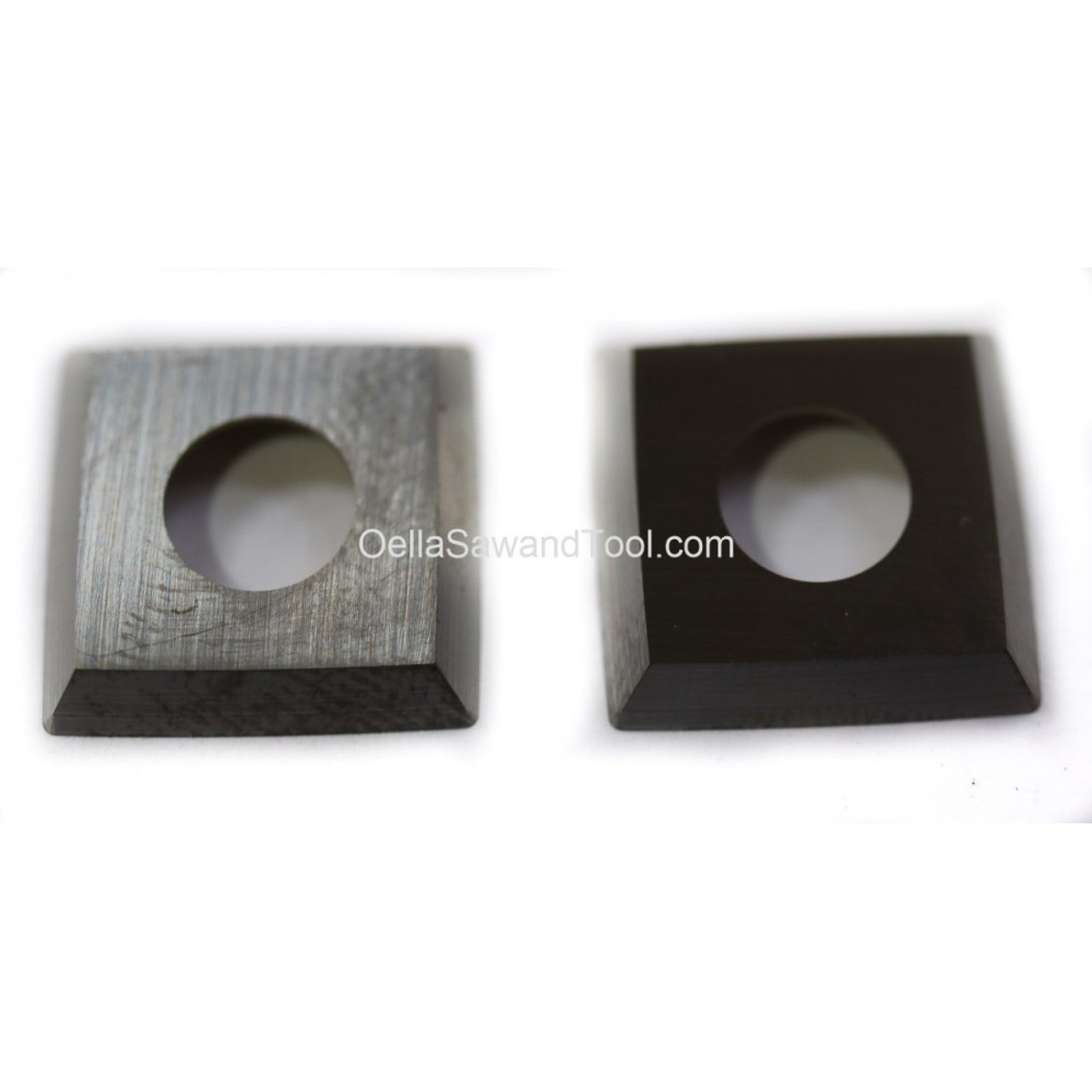 15mm x 15mm x 2.5mm Carbide Square Reversible knives 150mm radius and ...