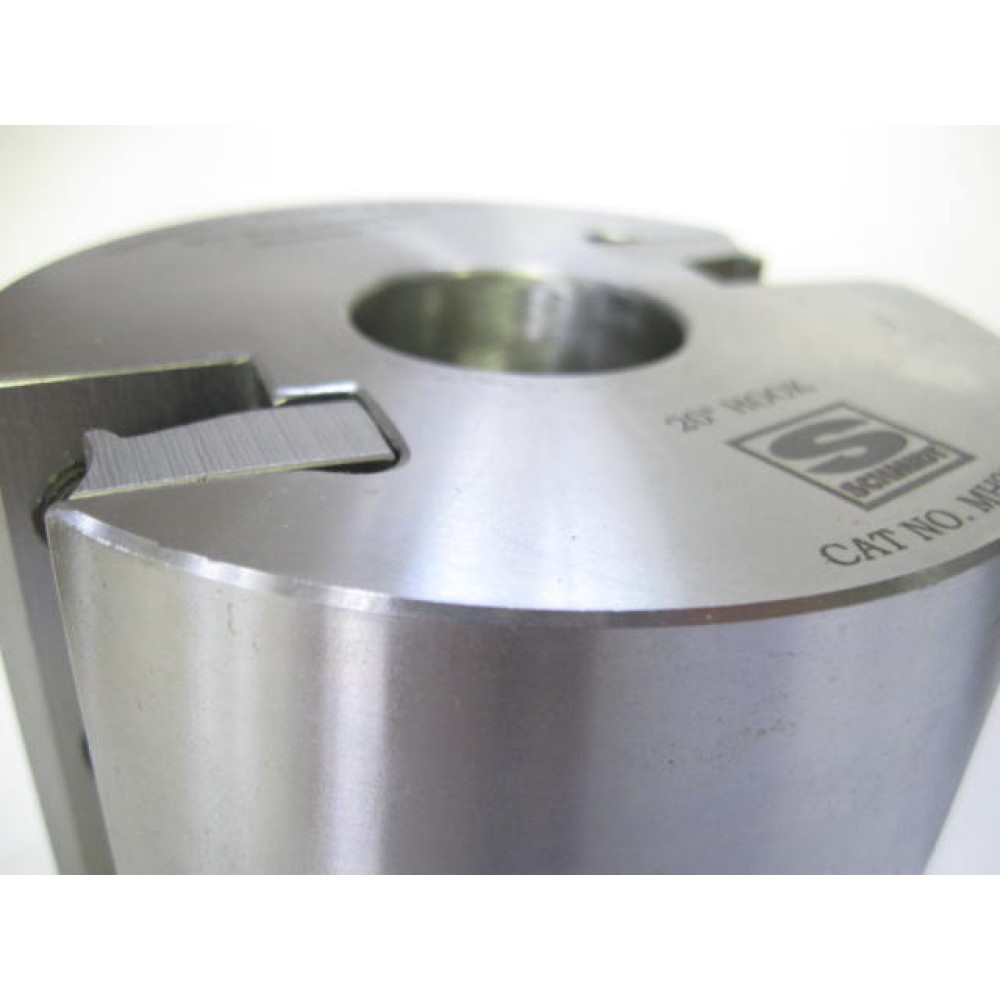 4 X 3 X 1 1/4 bore 2 knife Moulder Head 20 degree hook MH203P6