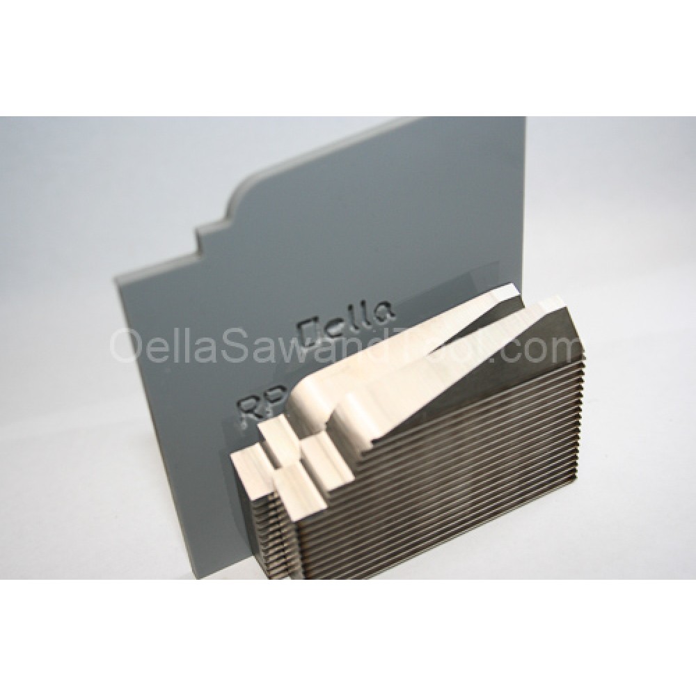 M2 corrugated back knives for Raised Panel for shaper and small molder ...