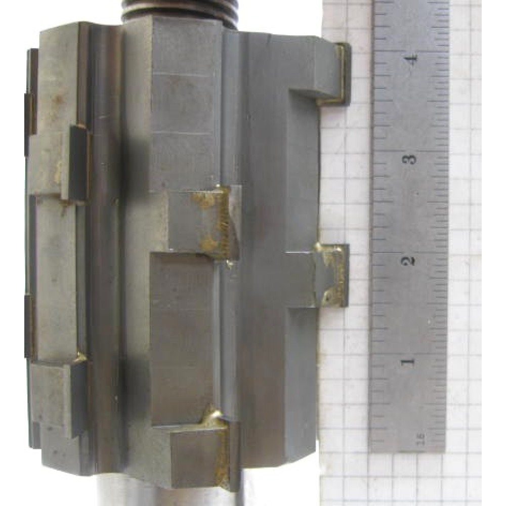 DML shaper cutter spindle molder 4 staggered hogging pre planning ...